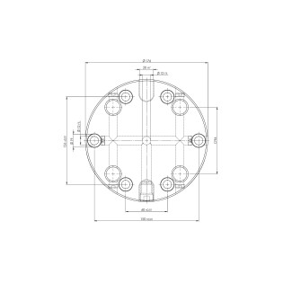 45800: Quick•Point® Round Plate | LANG Technik USA